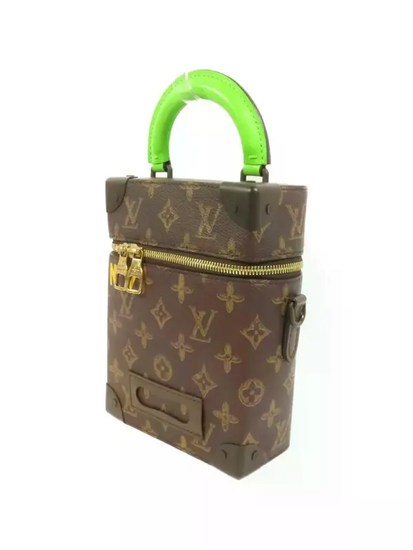 LOUIS VUITTON Vertical Box Trunk Bag - Brown