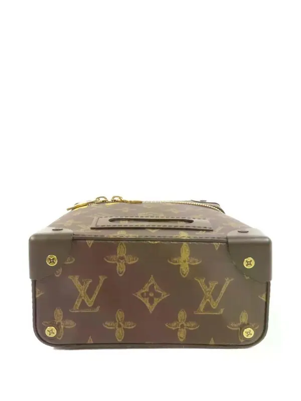 LOUIS VUITTON Vertical Box Trunk Bag - Brown