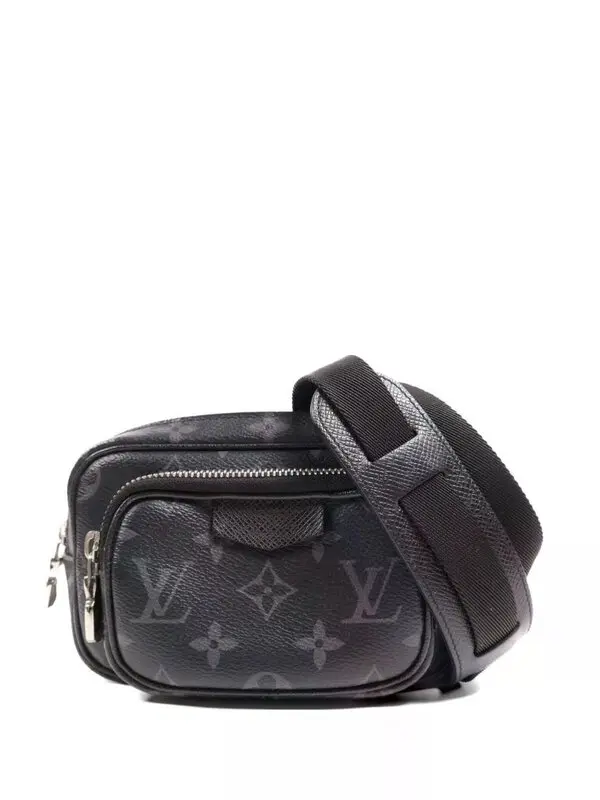 LOUIS VUITTON Outdoor Pochette Belt Bag - Black