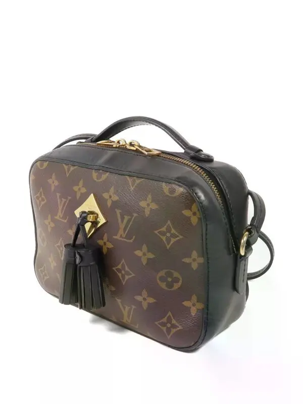LOUIS VUITTON Monogram Canvas Satchel - Brown