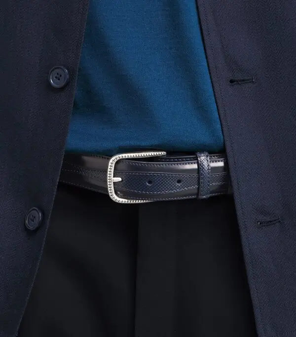 ELLIOT RHODES Jolson Leather Belt