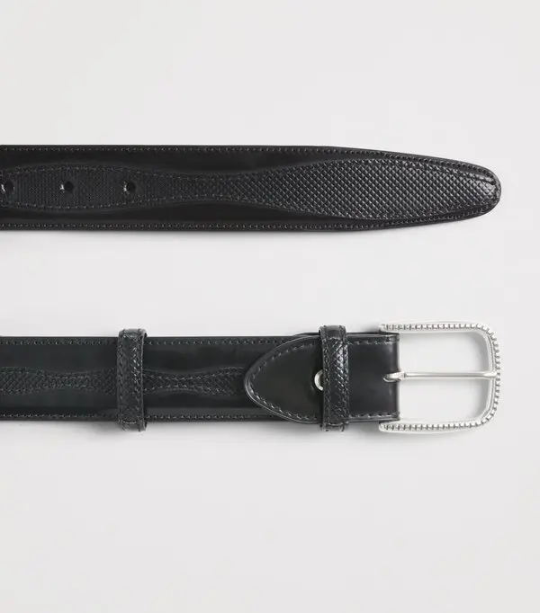ELLIOT RHODES Jolson Leather Belt