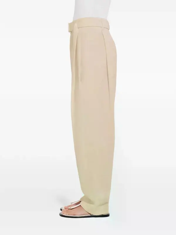 Co Collection Belted Pleated Trousers