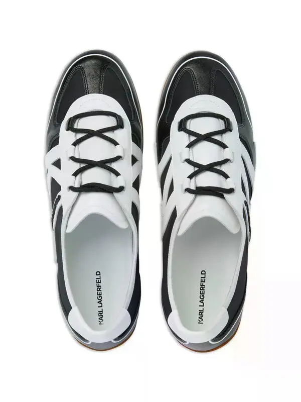 Karl Lagerfeld Altia Lace-up Sneakers - Black