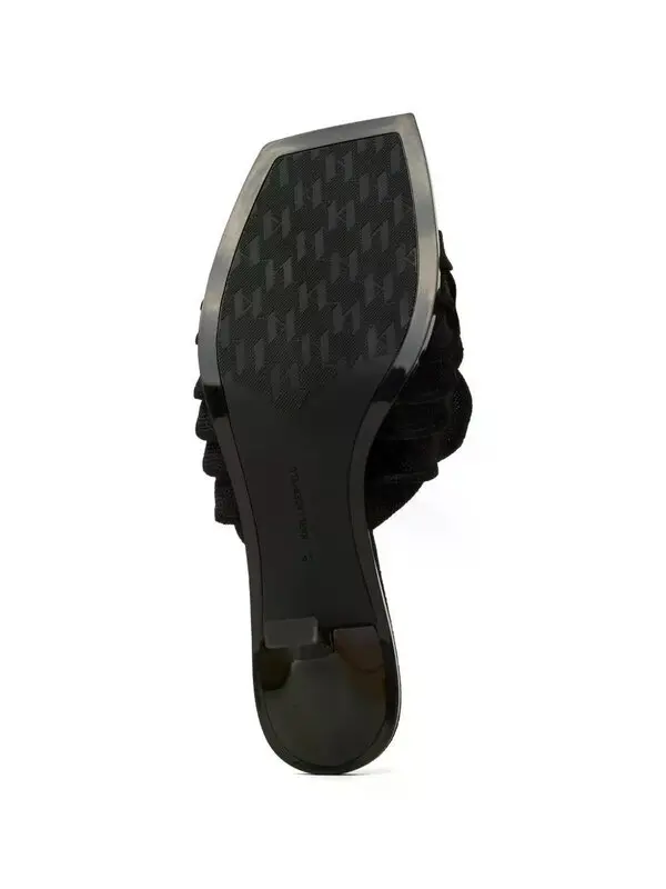 Karl Lagerfeld Karmel Hessian Sandals