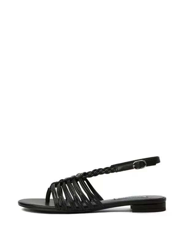 Karl Lagerfeld Alisso Ii Leather Cord Sandals