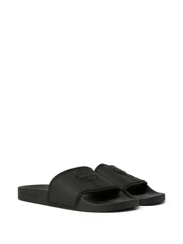 Karl Lagerfeld Kondo Ii Ikon Relief Slides