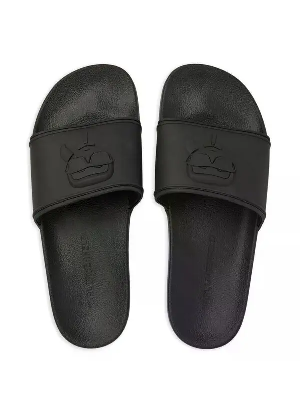 Karl Lagerfeld Kondo Ii Ikon Relief Slides