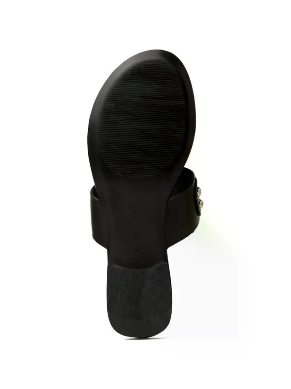 Karl Lagerfeld Roxy Stud-trim Flat Sandals