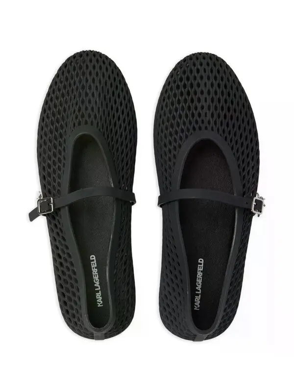 Karl Lagerfeld Jelly Ballet Flats