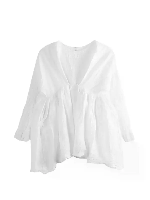 DANIELA GREGIS Gathered Detail Shirt