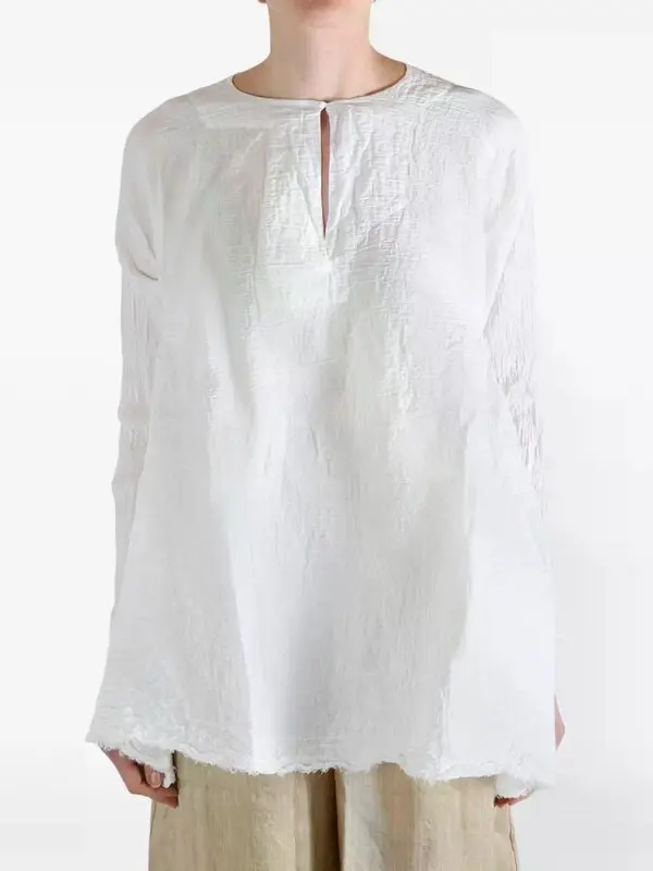 DANIELA GREGIS Gathered Detail Shirt