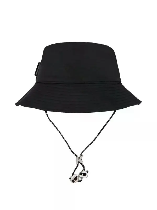 Karl Lagerfeld Ikon Charms Bucket Hat