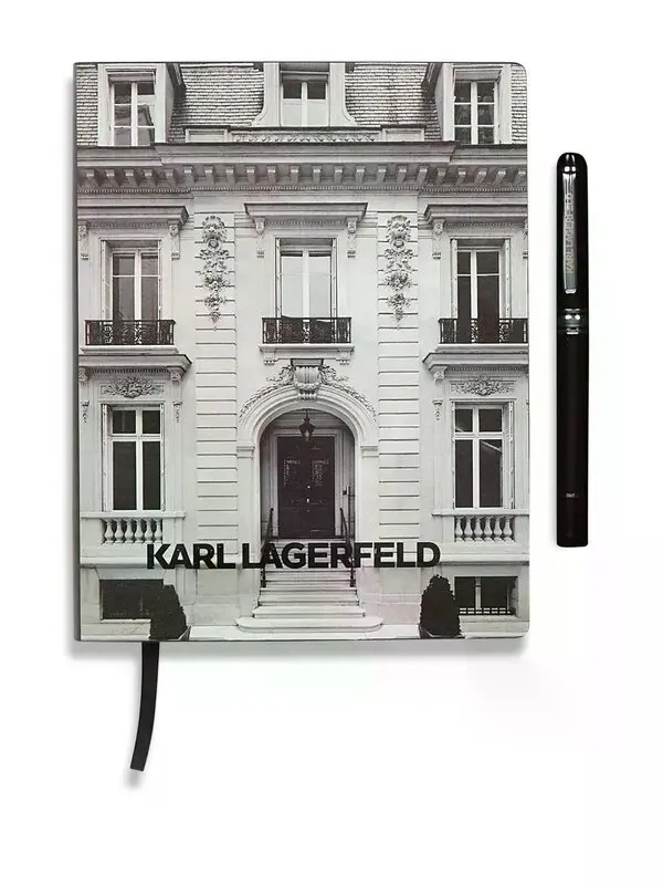 Karl Lagerfeld Logo-print Pen Set - Grey