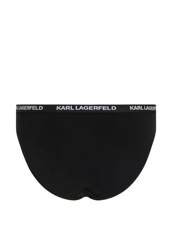 Karl Lagerfeld Logo-waistband Briefs