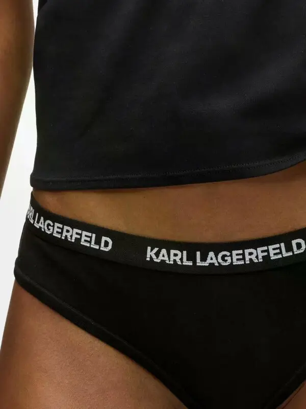 Karl Lagerfeld Logo-waistband Briefs