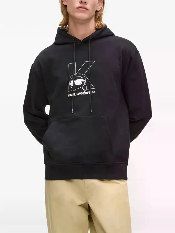 Karl Lagerfeld Ikon K-initial Hooded Sweatshirt