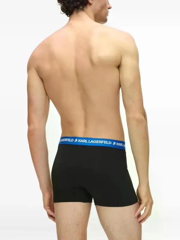 Karl Lagerfeld Logo Boxers - Black