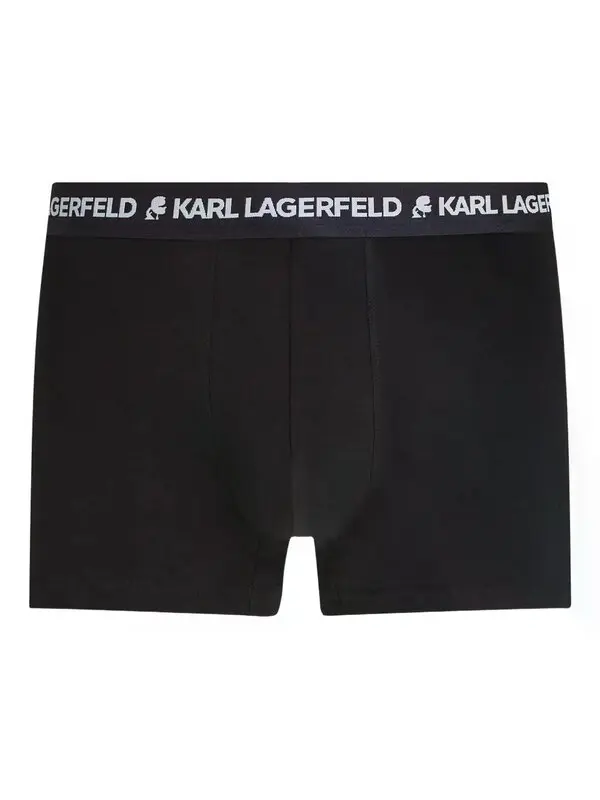 Karl Lagerfeld Logo Boxers - Black