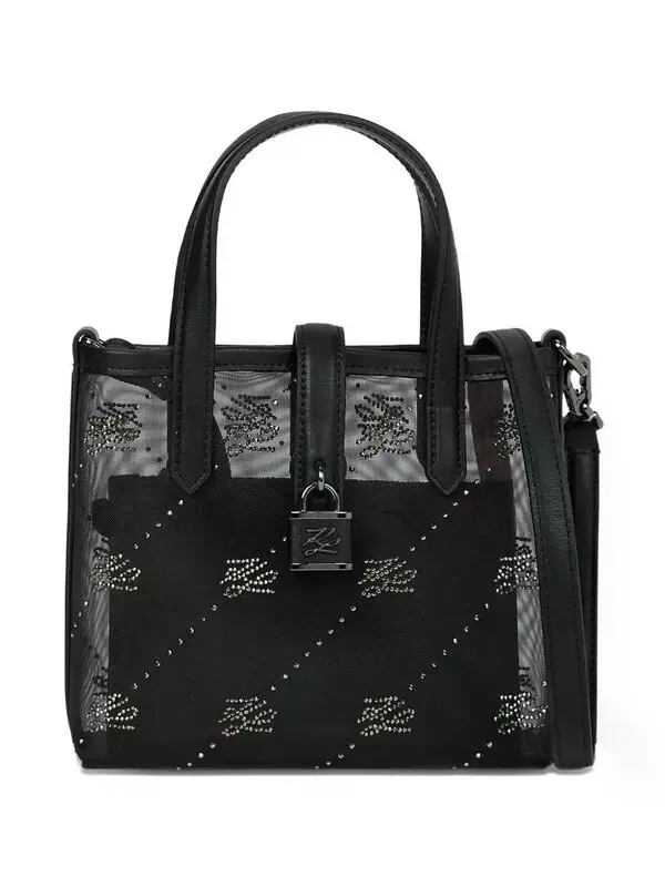 Karl Lagerfeld Embellished Tote Bag