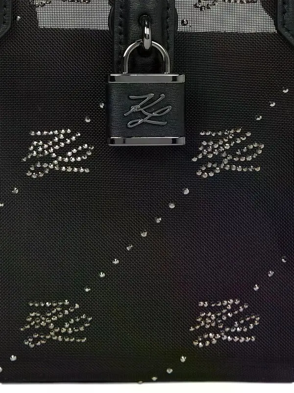 Karl Lagerfeld Embellished Tote Bag