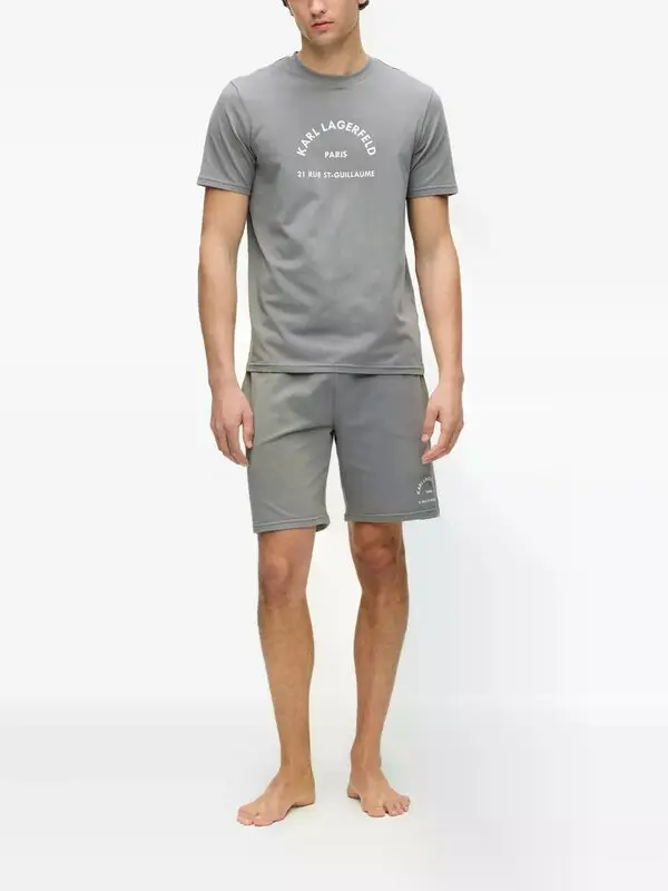 Karl Lagerfeld Logo-print Pajamas