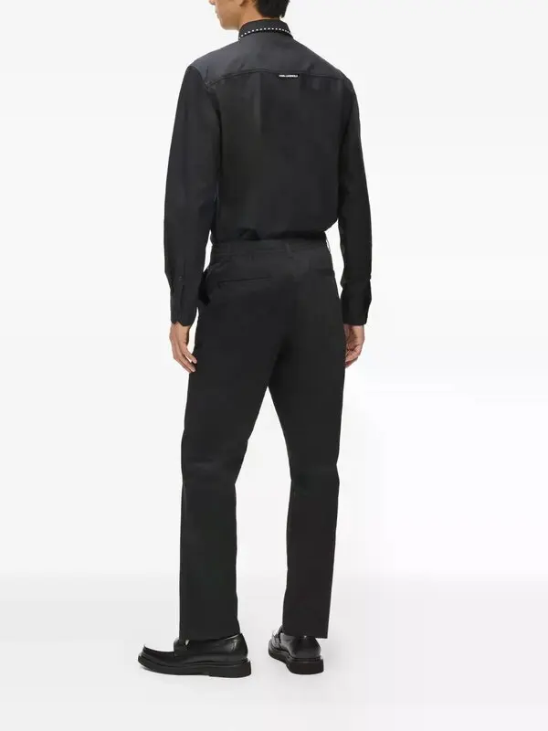 Karl Lagerfeld Logo Detail Trousers
