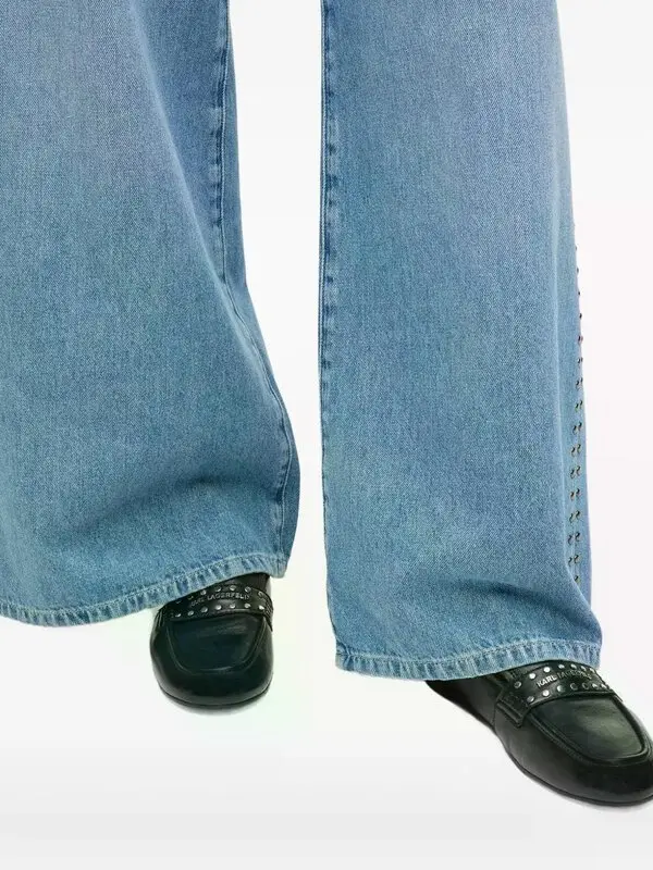 Karl Lagerfeld Marlee Studded Loafers