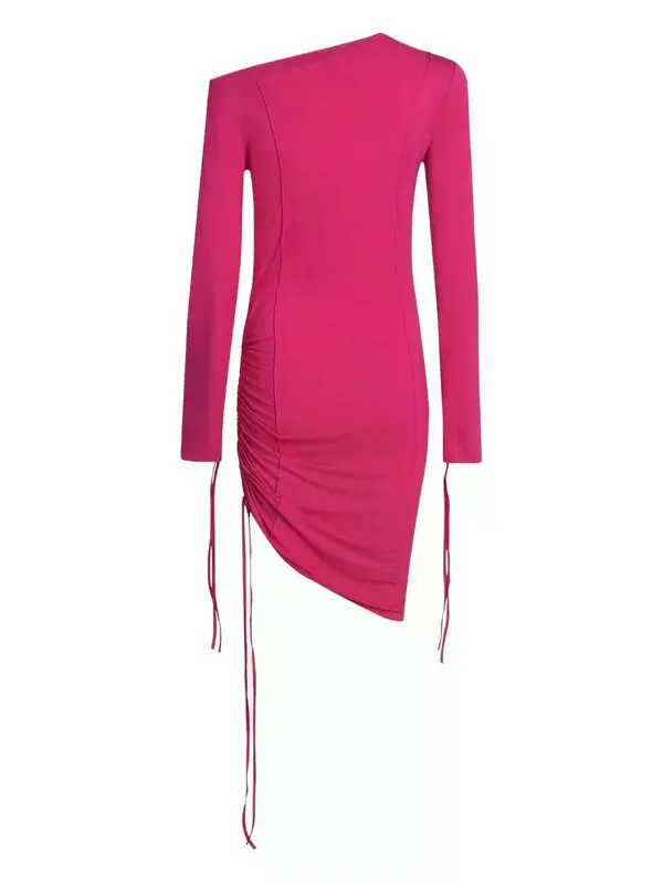 Karl Lagerfeld Off-shoulder Asymmetric Dress - Pink