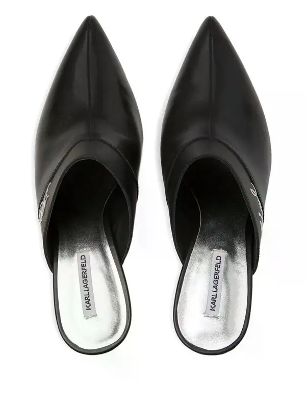 Karl Lagerfeld Sienna Heeled Mules