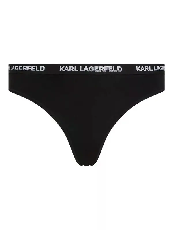 Karl Lagerfeld Logo-band Thong