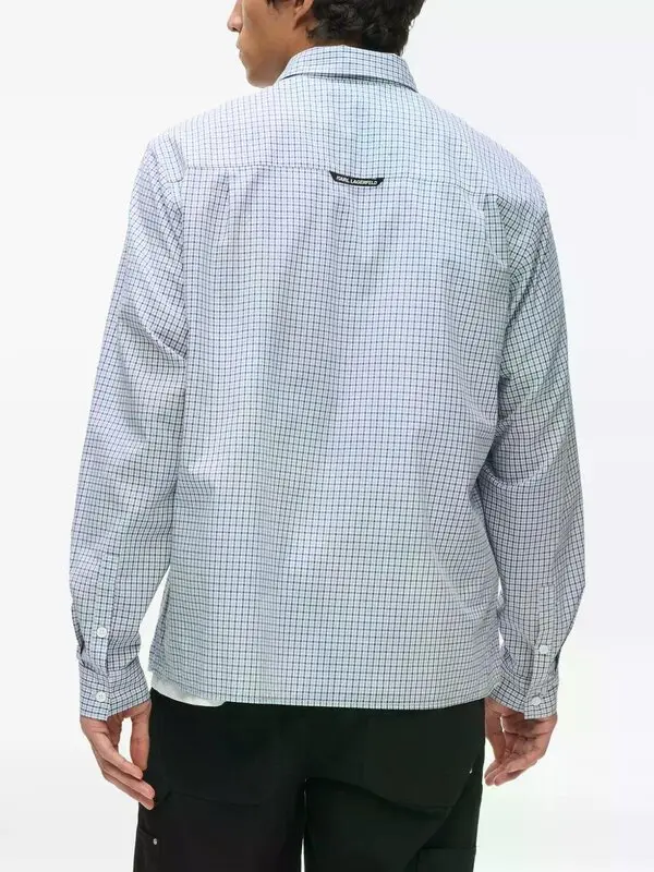Karl Lagerfeld Ikon Checked Shirt