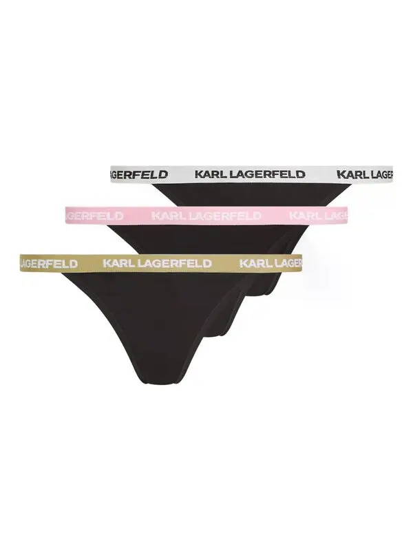 Karl Lagerfeld Logo-detailing Briefs - Black