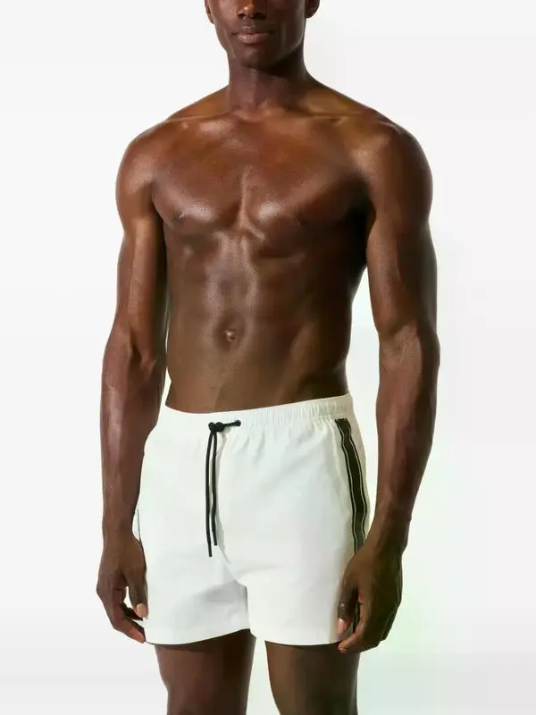 Karl Lagerfeld Swim Shorts With Side Stripe Detail
