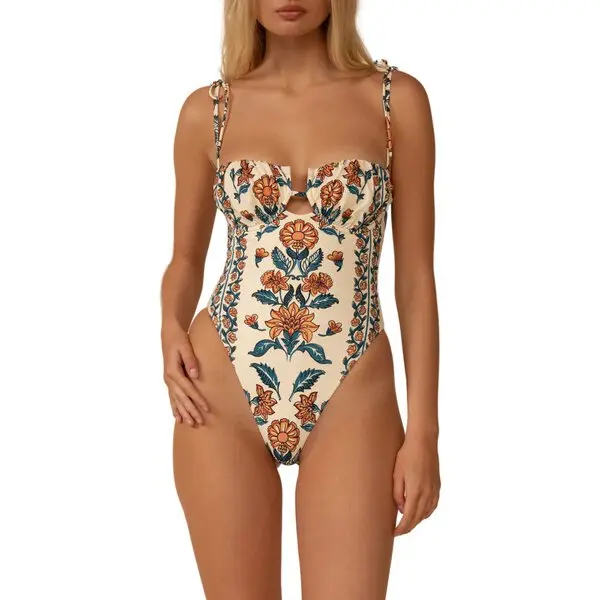 MONTCE Underwire One-piece Swimsuit - Winona Floral