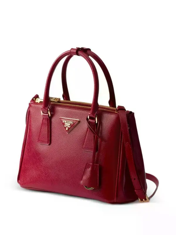 Prada Galleria Small Patent Saffiano Leather Bag