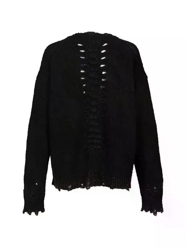 DOUBLET Distressed Effect Sweater