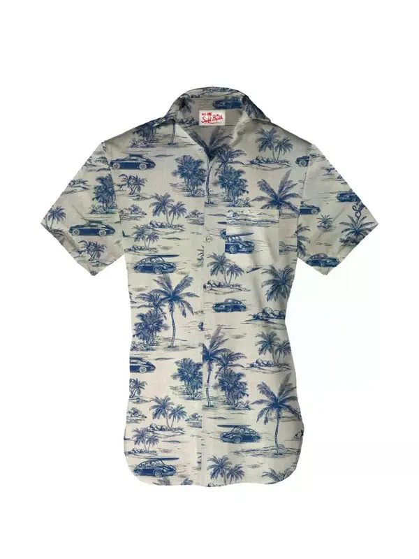 MC2 SAINT BARTH Short-sleeve Button-up Shirt