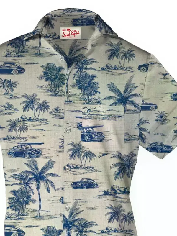 MC2 SAINT BARTH Short-sleeve Button-up Shirt