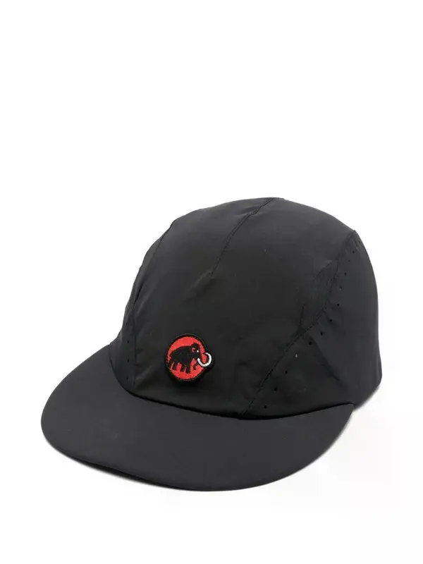 HIKING PATROL Mammut Logo Patch Cap - Black