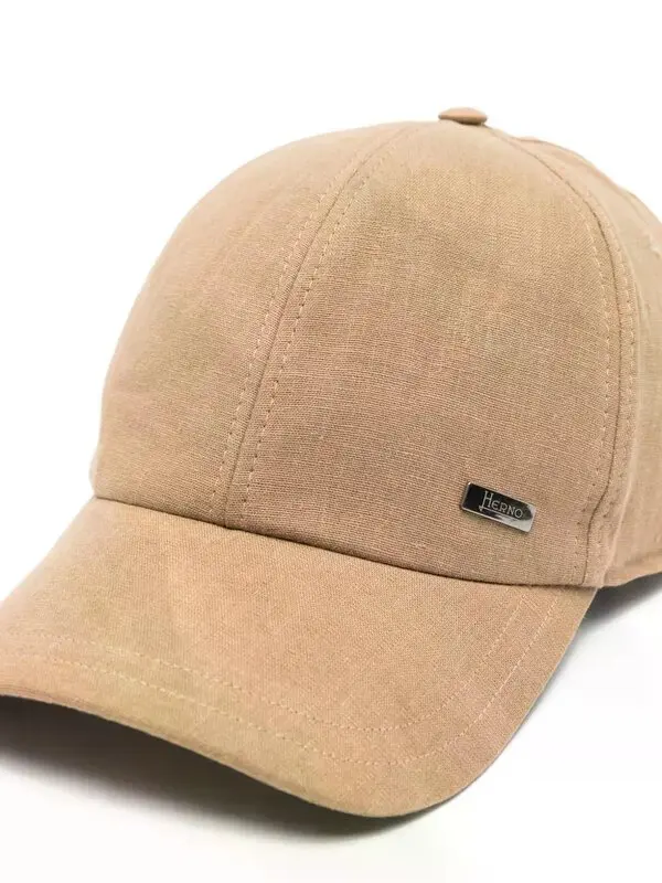 Herno Baseball Cap With Logo Plaque