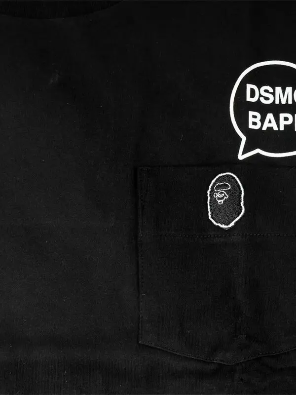 A BATHING APE Ginza Logo-detail T-shirt