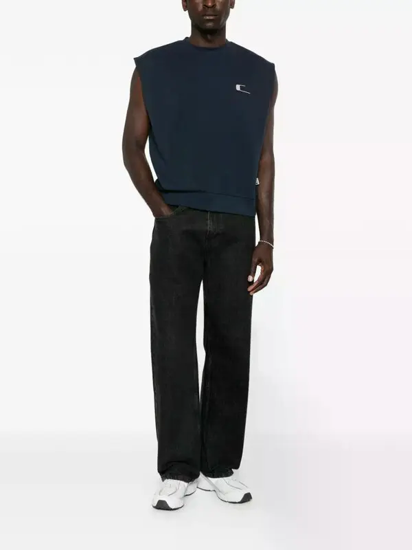 Carrera Eyewear Logo Print Crew Neck Vest
