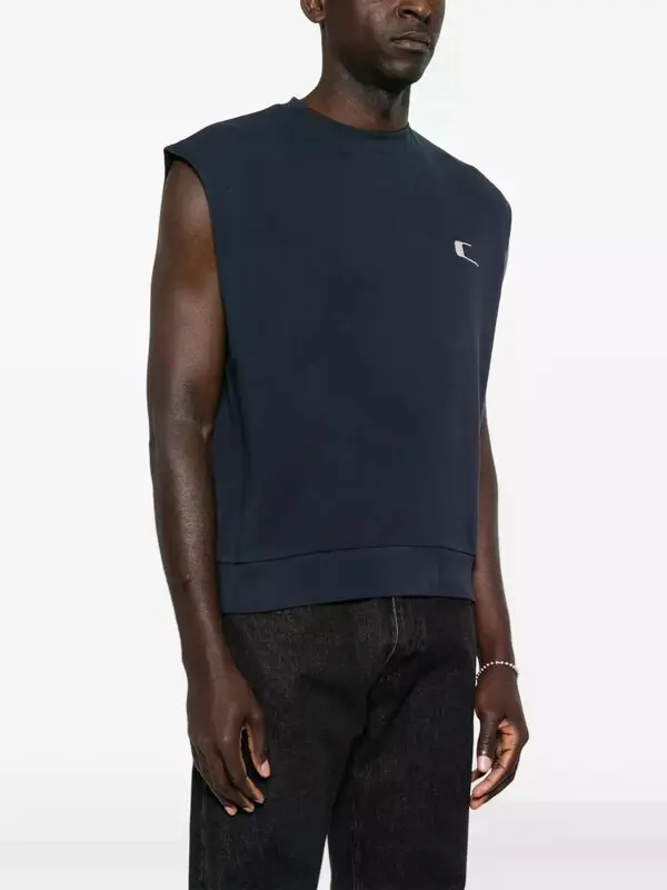 Carrera Eyewear Logo Print Crew Neck Vest