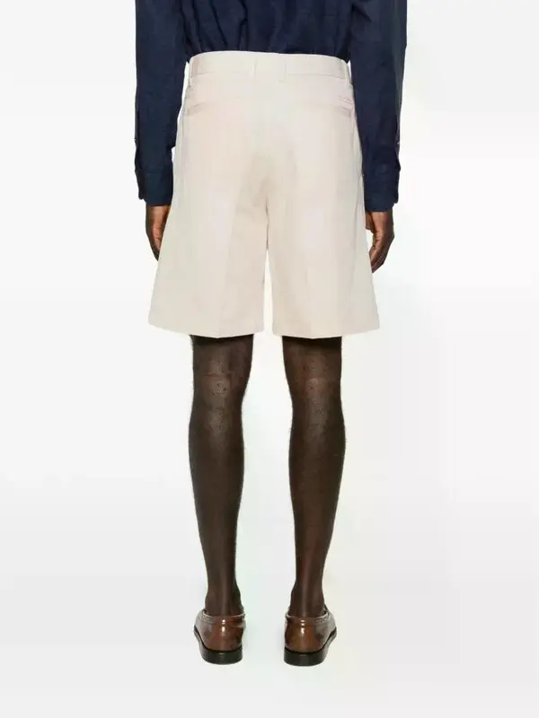 ALPHATAURI Braided Belt Pleated Shorts