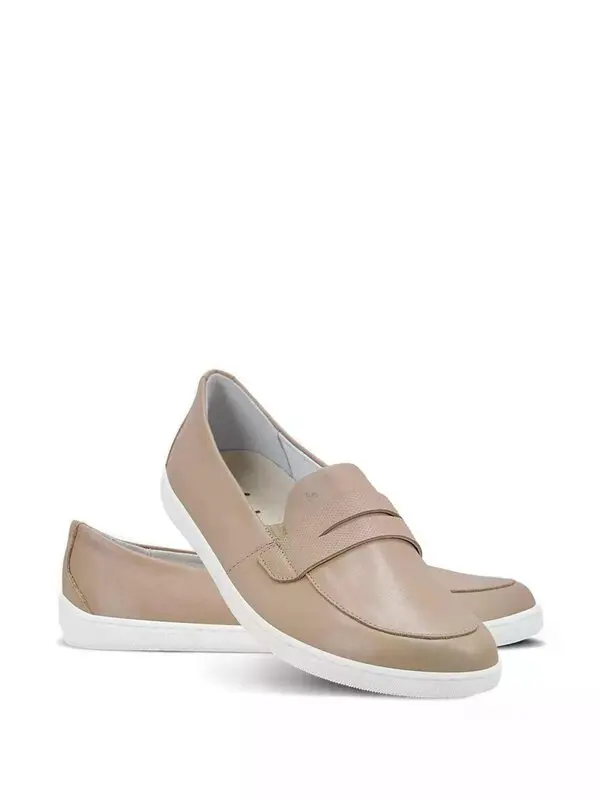 BE LENKA Leather Penny Loafers