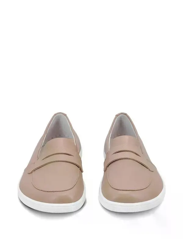 BE LENKA Leather Penny Loafers