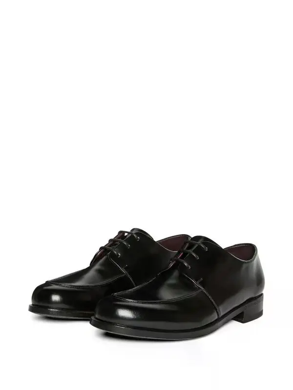 LARDINI Leather Derby Shoes