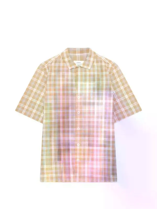 LARDINI Check-pattern Shirt