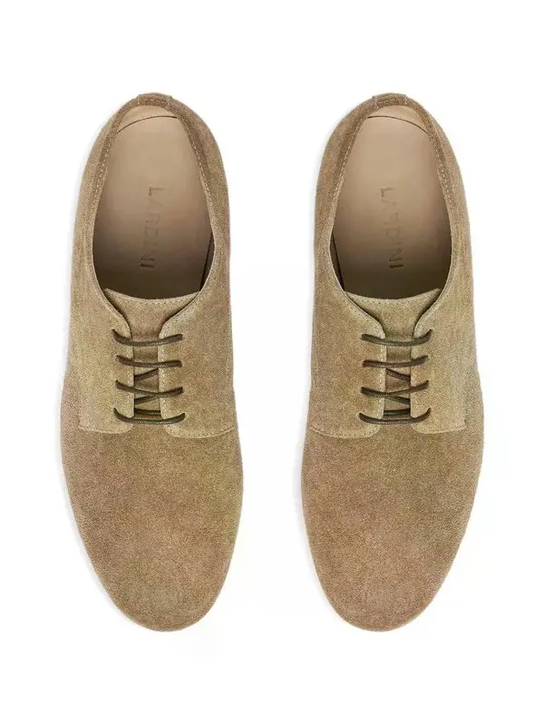 LARDINI Suede Derby Shoes